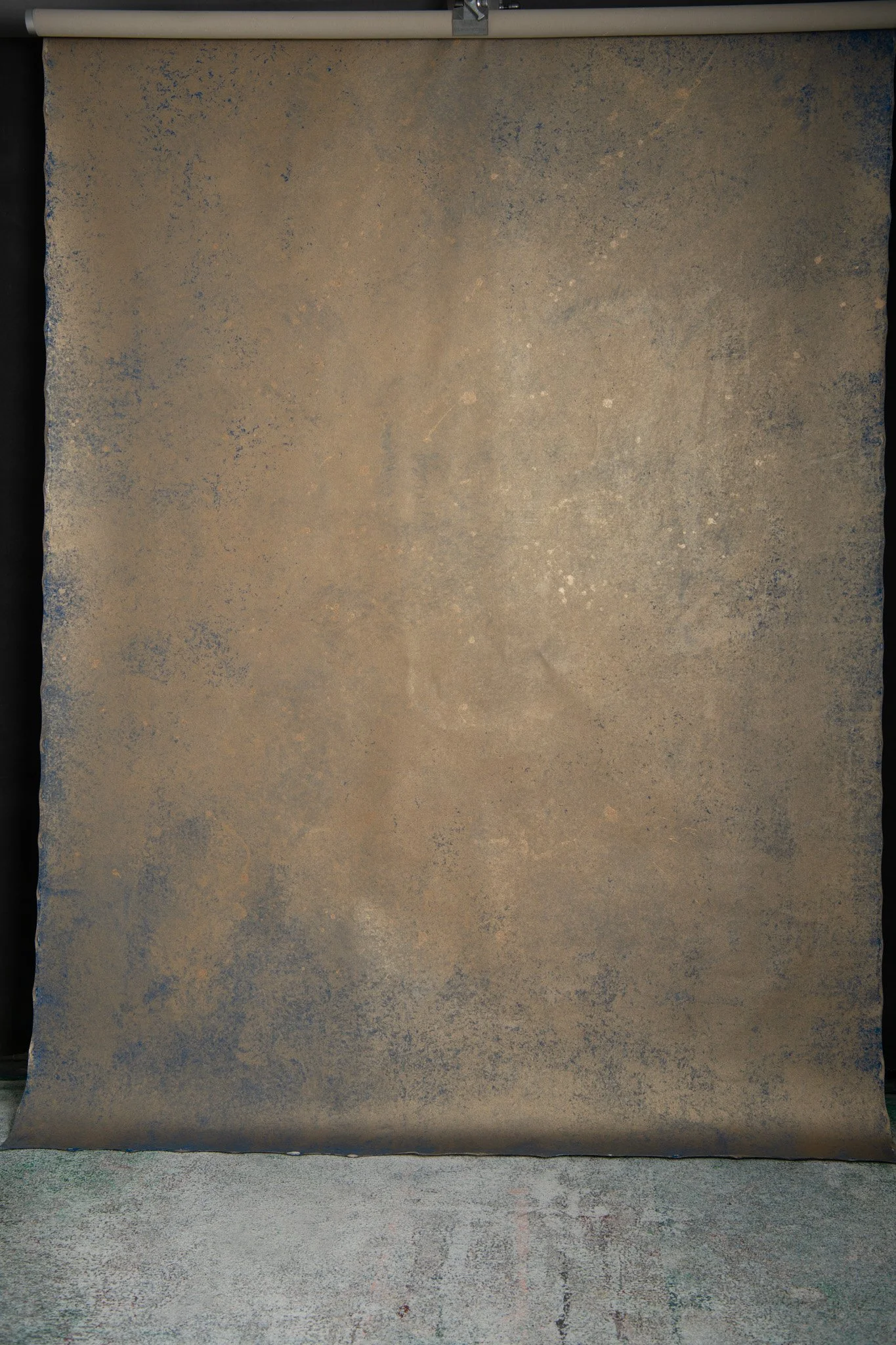 Limited Edition Sparkling Gold with Blue Undertones Hand-Painted ...