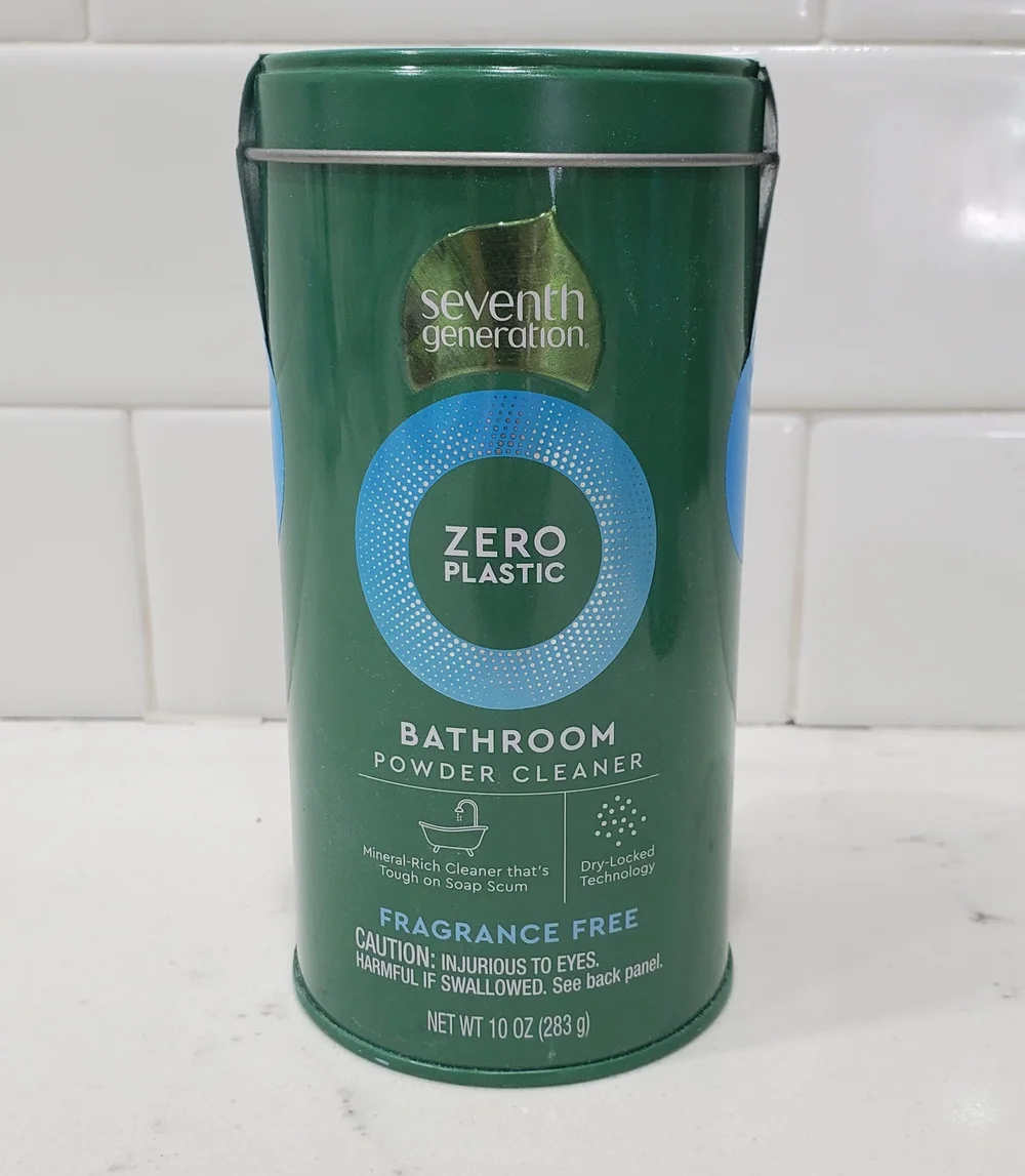 Seventh Generation Zero Plastic Bathroom Cleaner: we cleaned our dirty ...