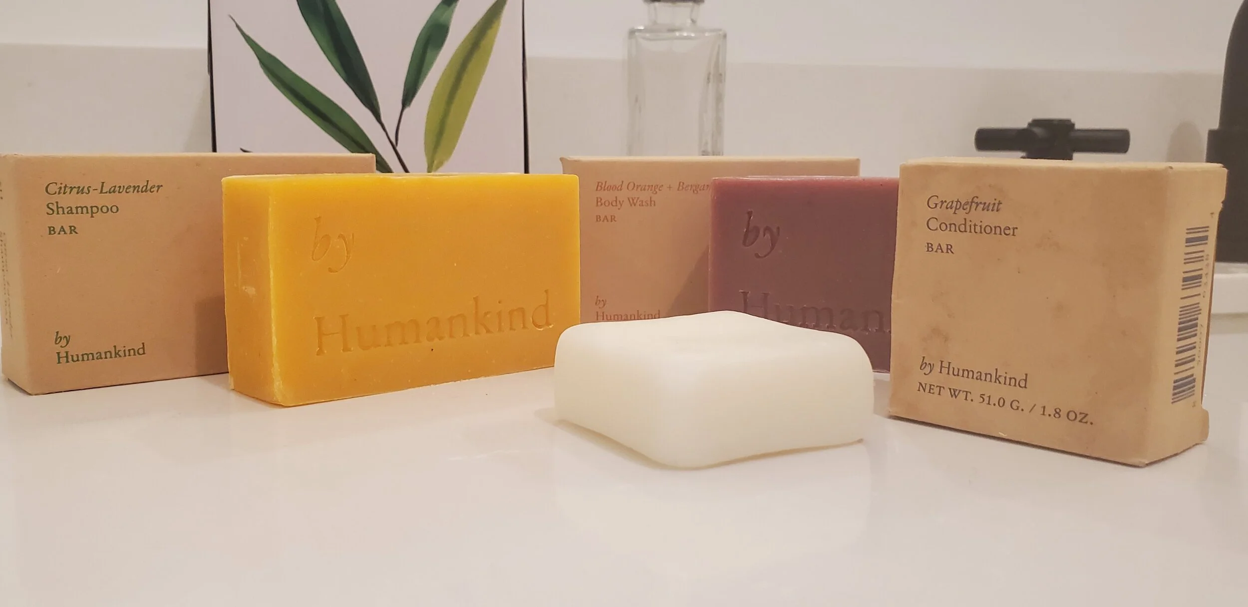 We've been using byHumankind's zero waste, plastic-free Shower Routine ...