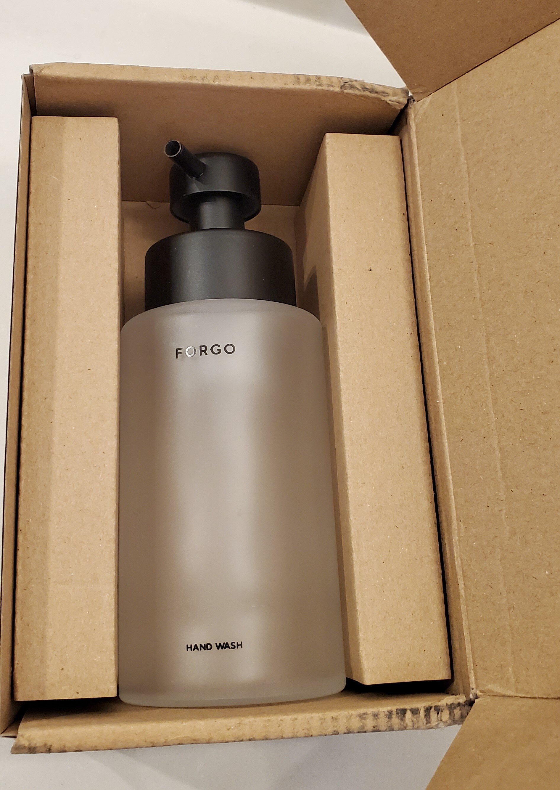 Forgo Hand Soap in Wood Scent Review: we've been washing our hands with ...