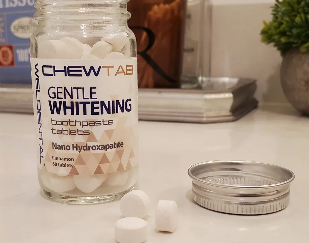 WELdental Toothpaste Tablets with Whitening and nHAP: we brushed for ...
