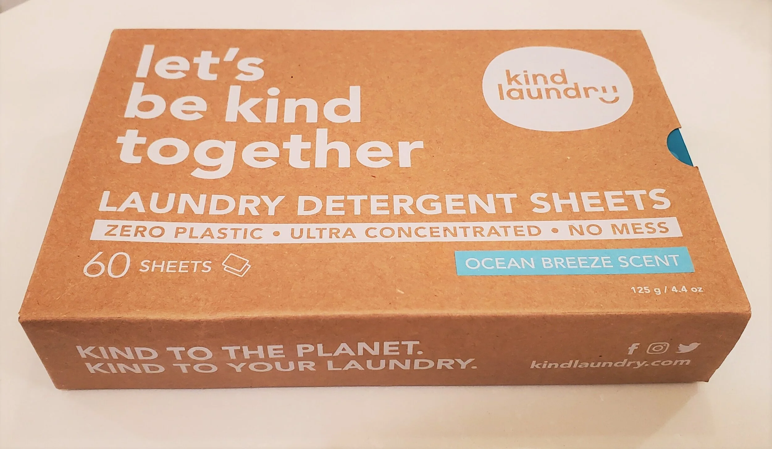 We washed our clothes with Kind Laundry Sheets and here is what we ...