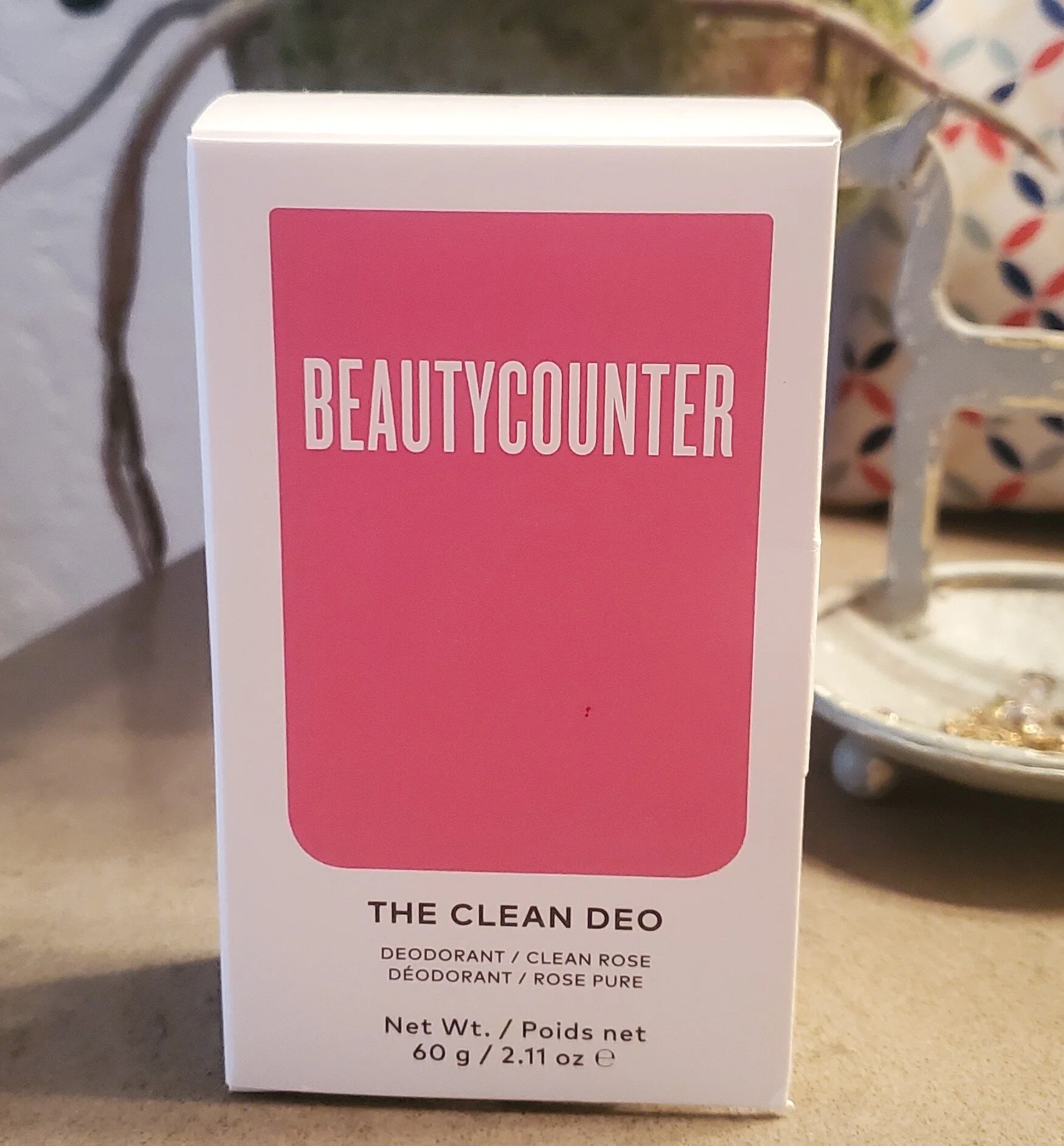Beautycounter's Deodorant in Clean Rose: we used it for a few weeks ...