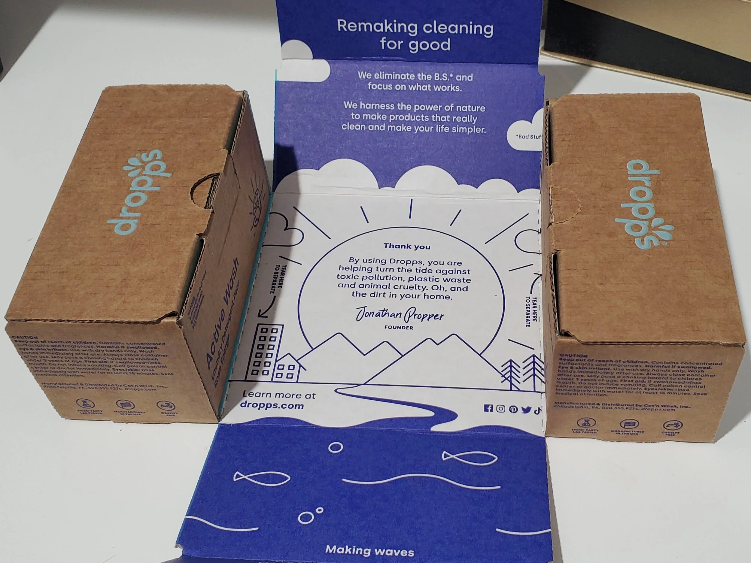 Dropps Active Wash: we washed our workout gear with this zero waste ...