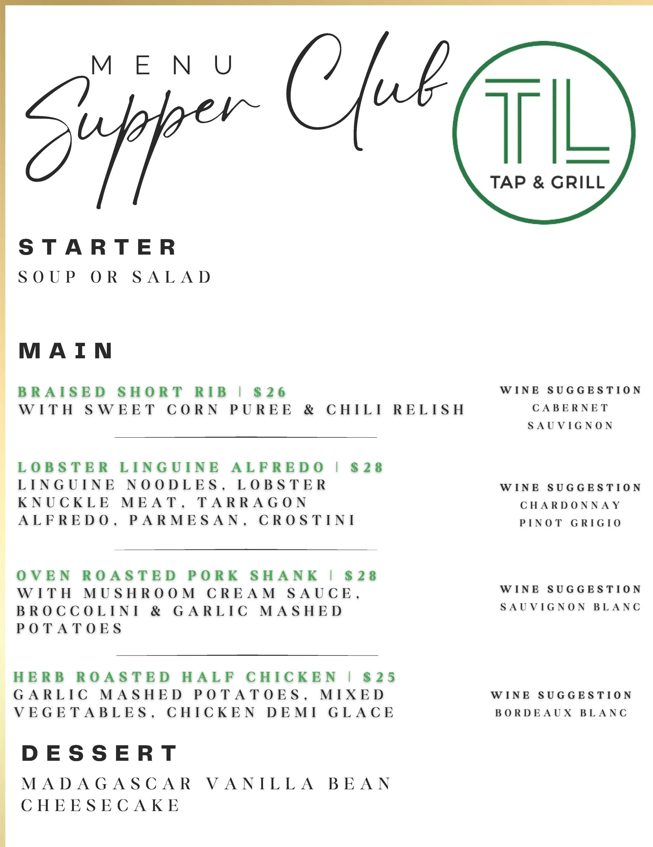 Menu, Specials & Online Ordering — Turtle Lake Tap & Grill