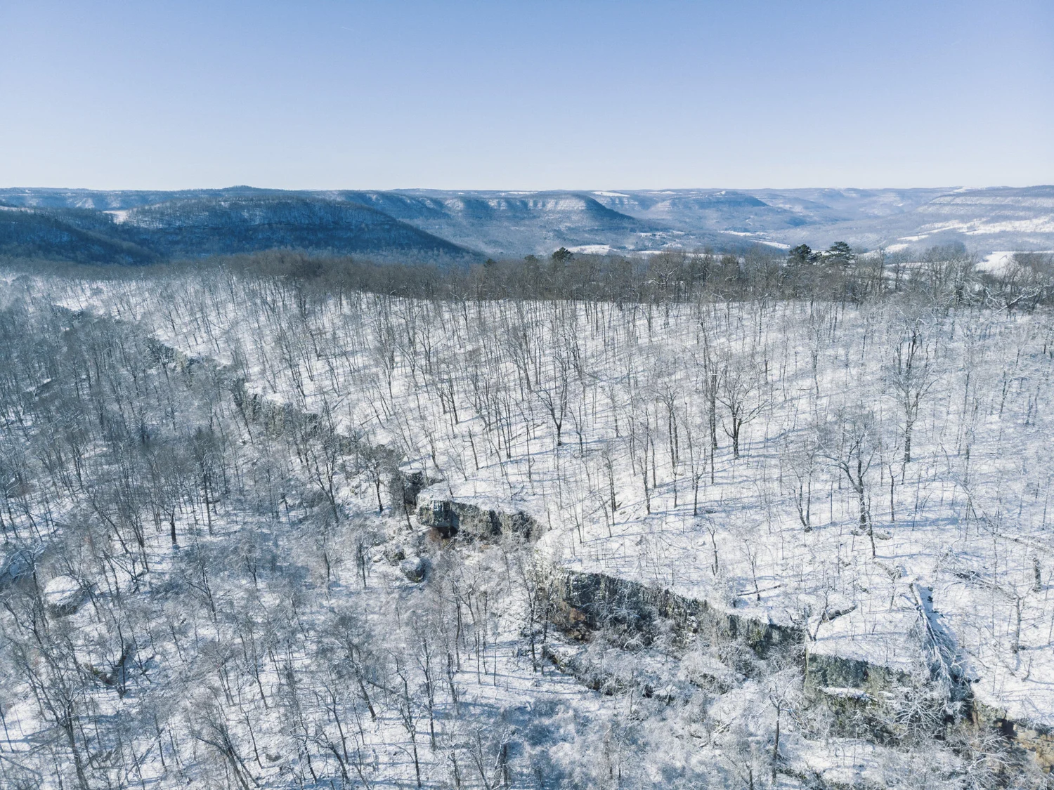 Ozark Mountains Winter