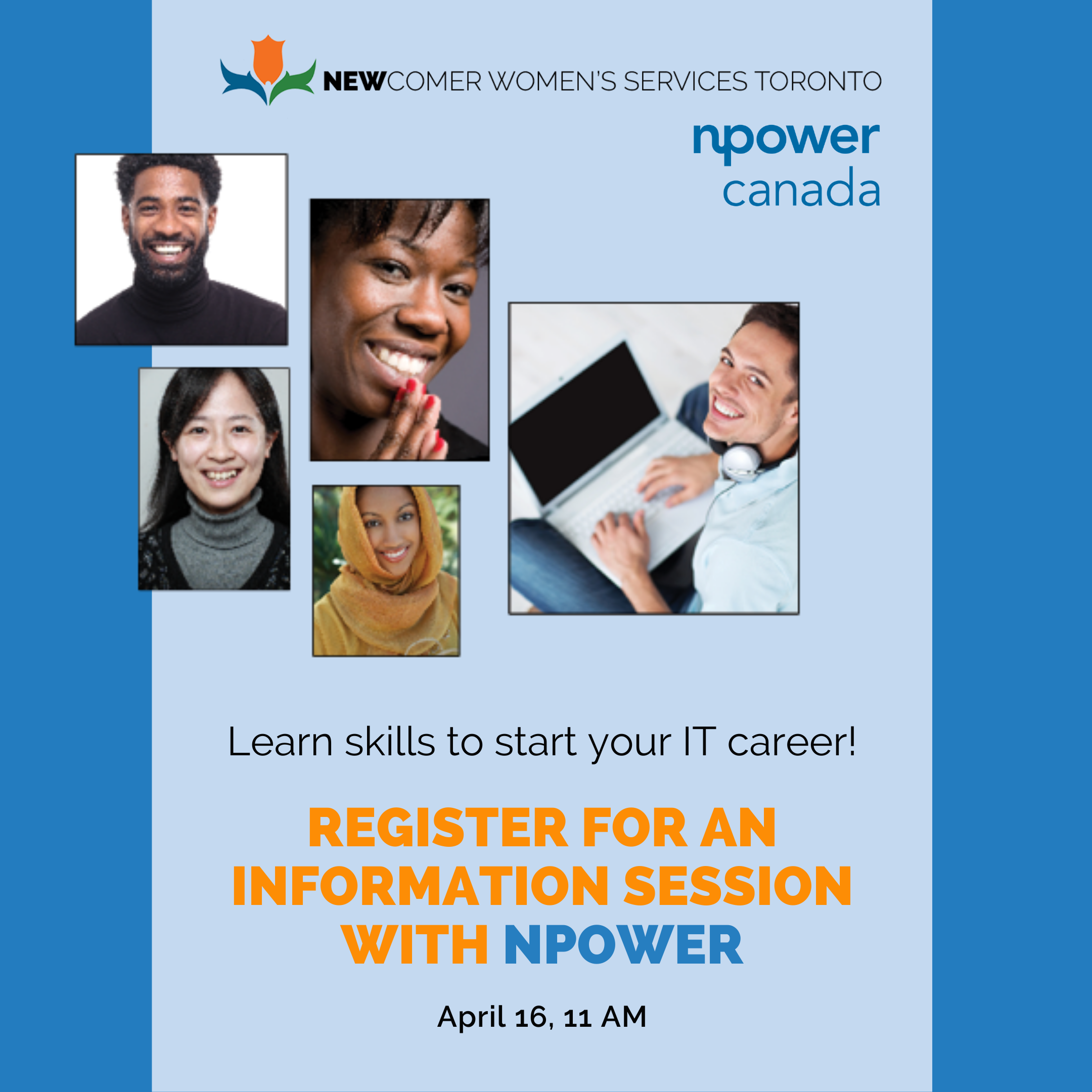 Npower Information Session — Newcomer Women's Services