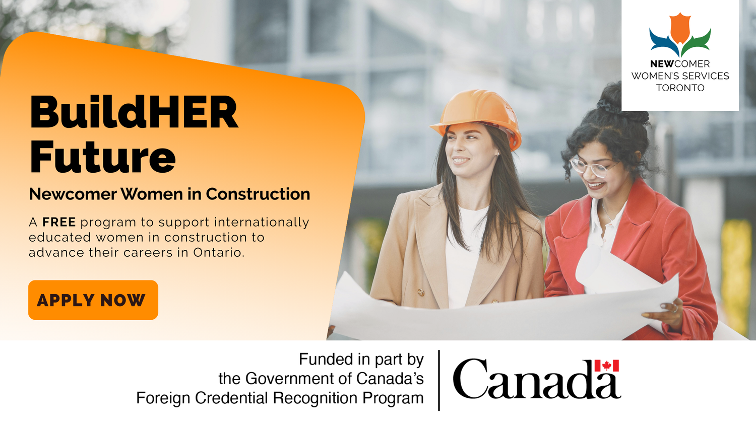 BuildHER Future Program — Newcomer Women's Services