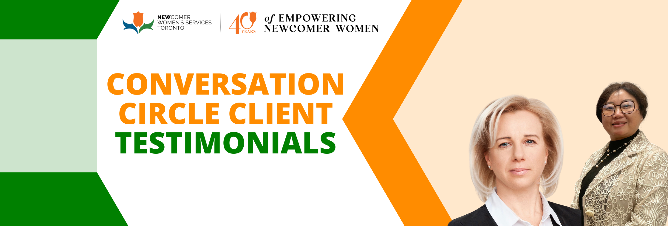Conversation Circle Testimonials — Newcomer Women's Services