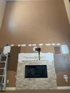 Tall Wall Decorating Solution | the 20 foot accent wall for Hala — The ...