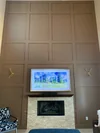 Tall Wall Decorating Solution | the 20 foot accent wall for Hala — The ...