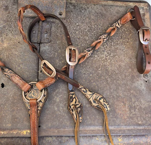 Headstalls | Shop Durable Custom Headstalls — Circle M Custom Hides