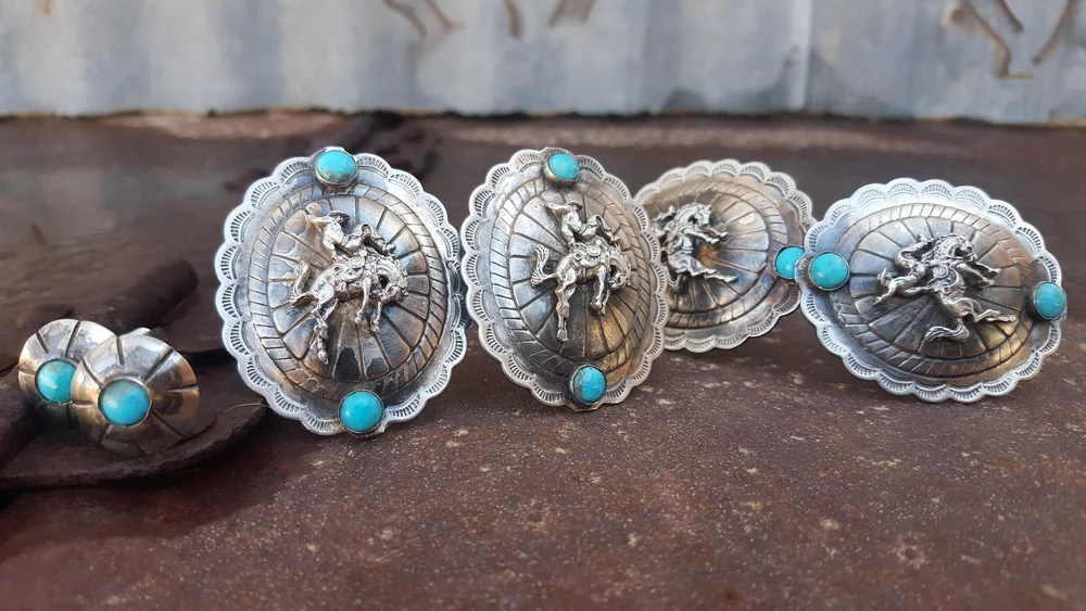 Conchos | Discover Unique Conchos Today — Circle M Custom Hides