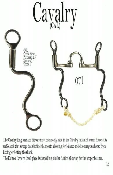 Dutton Old Cowboy Bit — Circle M Custom Hides