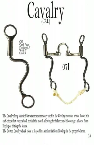 Dutton Old Cowboy Bit — Circle M Custom Hides