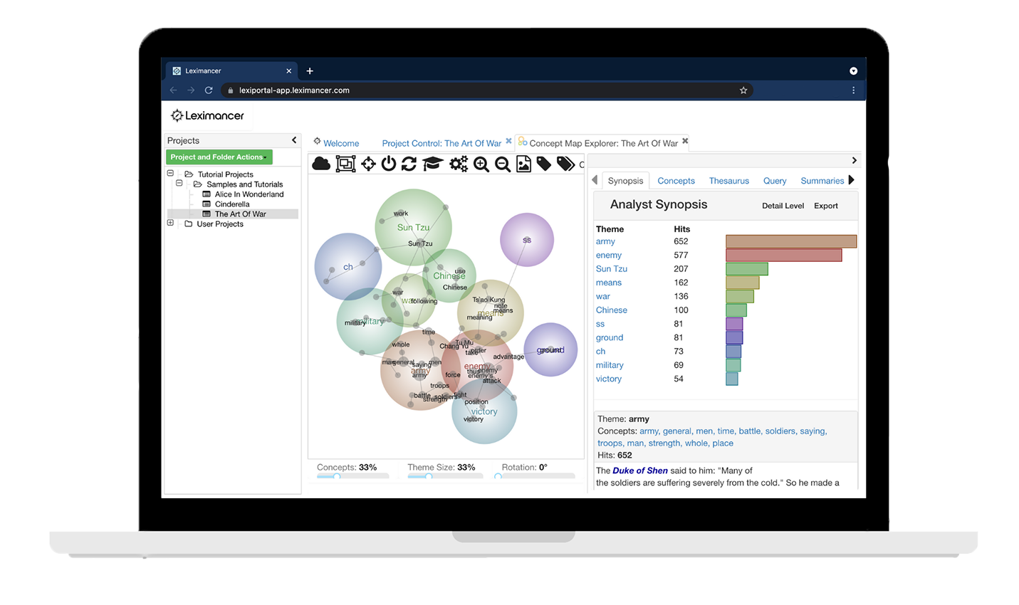 Leximancer | Qualitative Research | Thematic coding