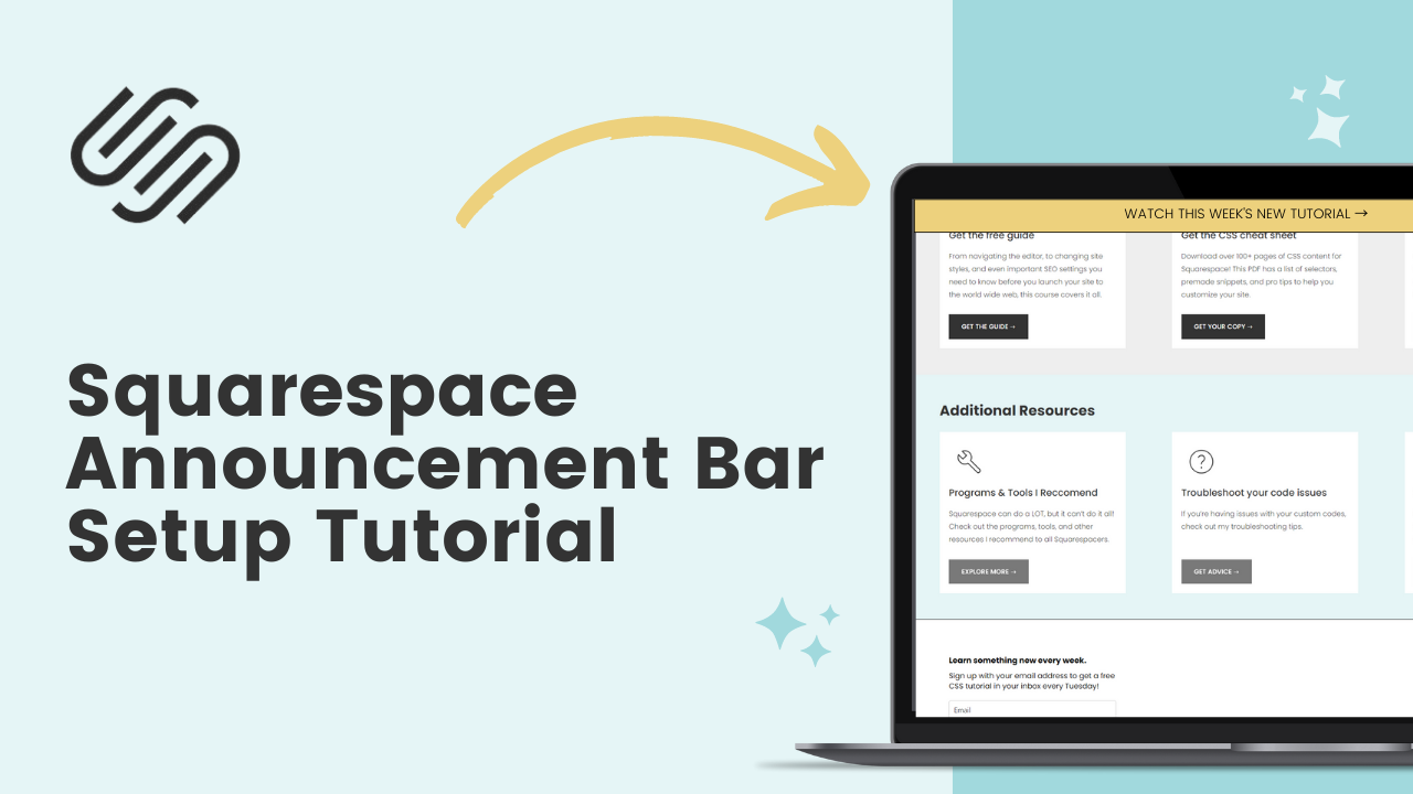 Create — Free Squarespace Css Tutorials From Insidethesquare — Free