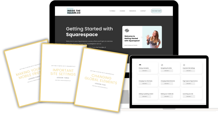Getting Started with Squarespace // Beginners Guide to Squarespace — InsideTheSquare.co