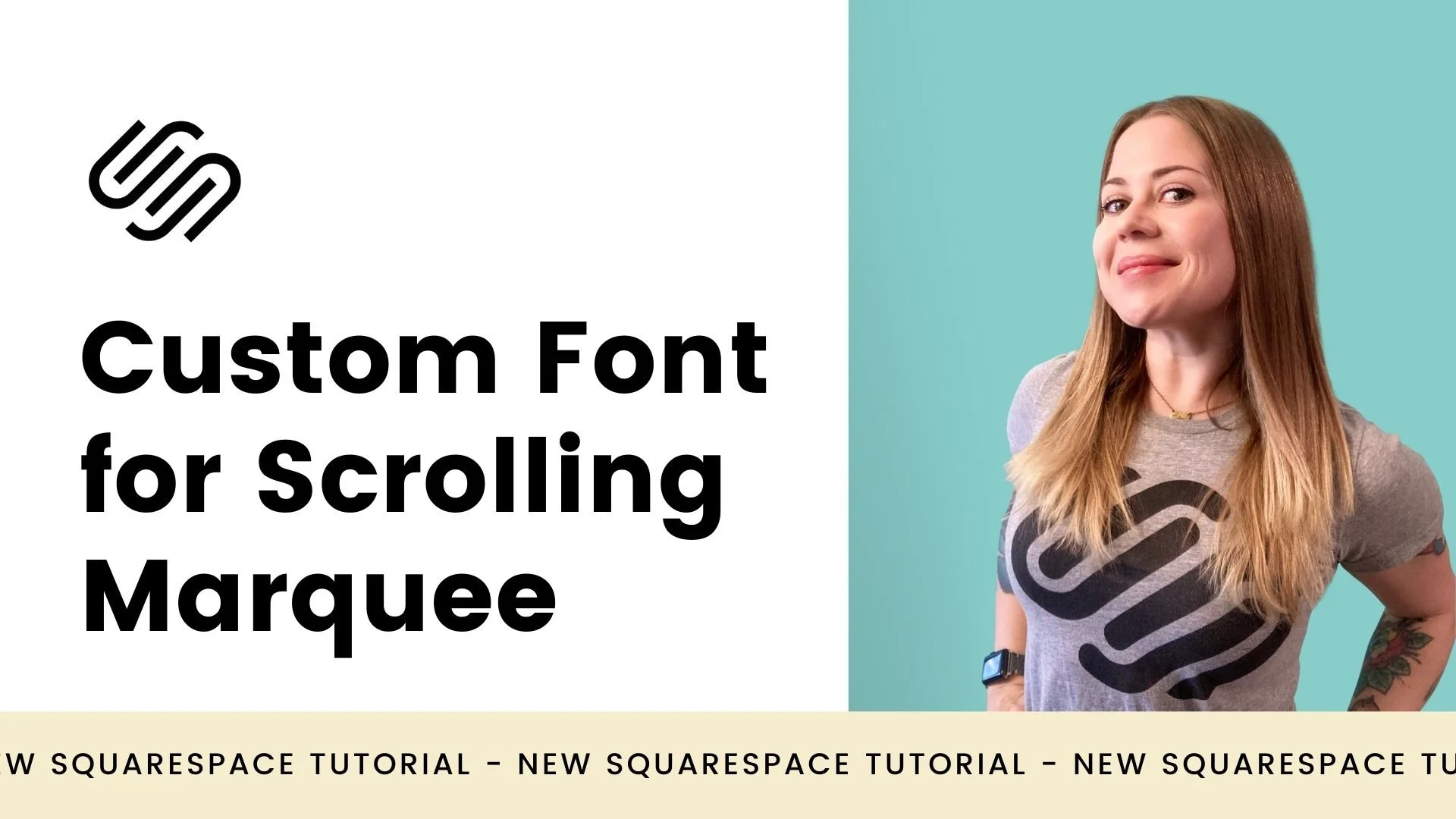 How To Change Scrolling Marquee Font In Squarespace Custom Scrolling How To Change Scrolling Marquee Font In Squarespace Custom Scrolling