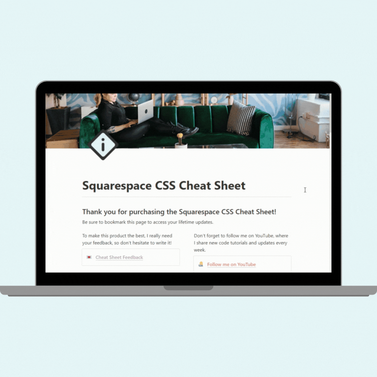 Beccas Squarespace Css Cheat Sheet Insidethesquare Code Collection