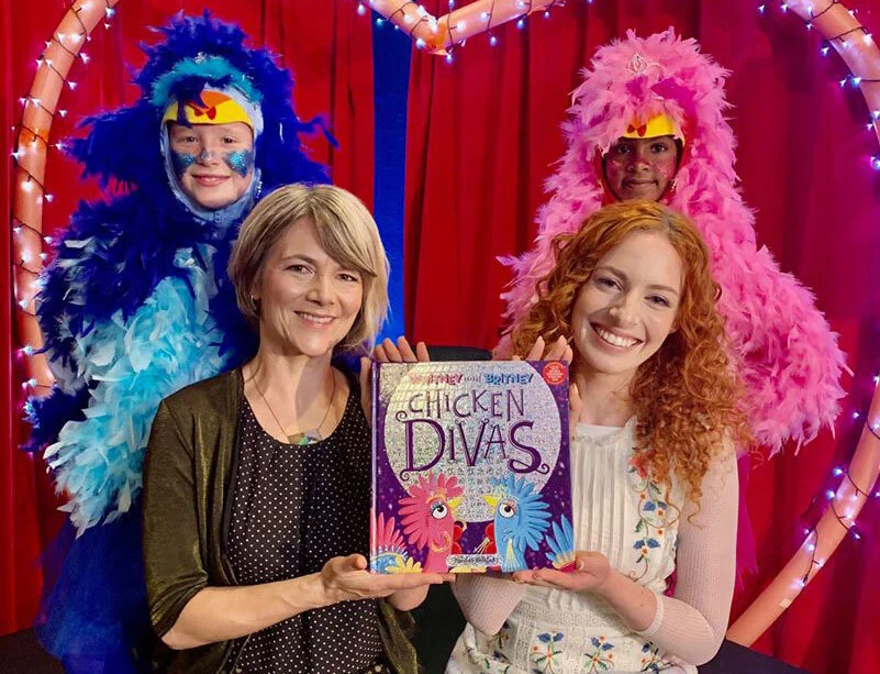 Whitney and Britney Chicken Divas — Lucinda Gifford