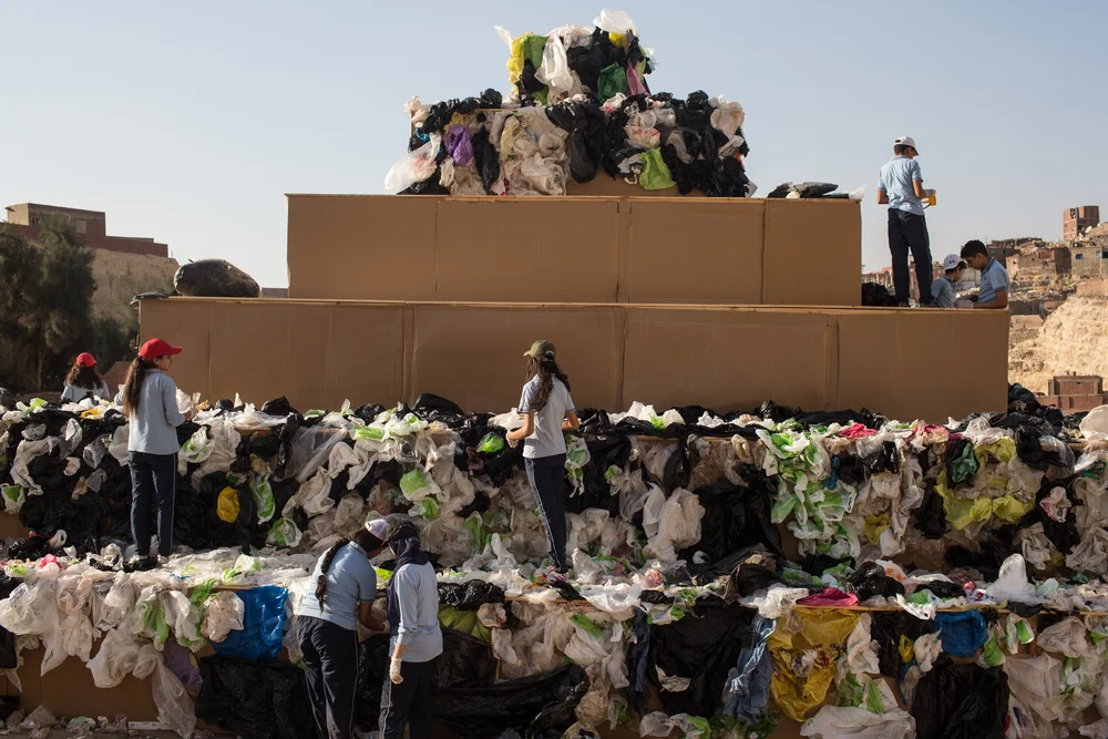 Pyramids of Garbage — Bahia Shehab