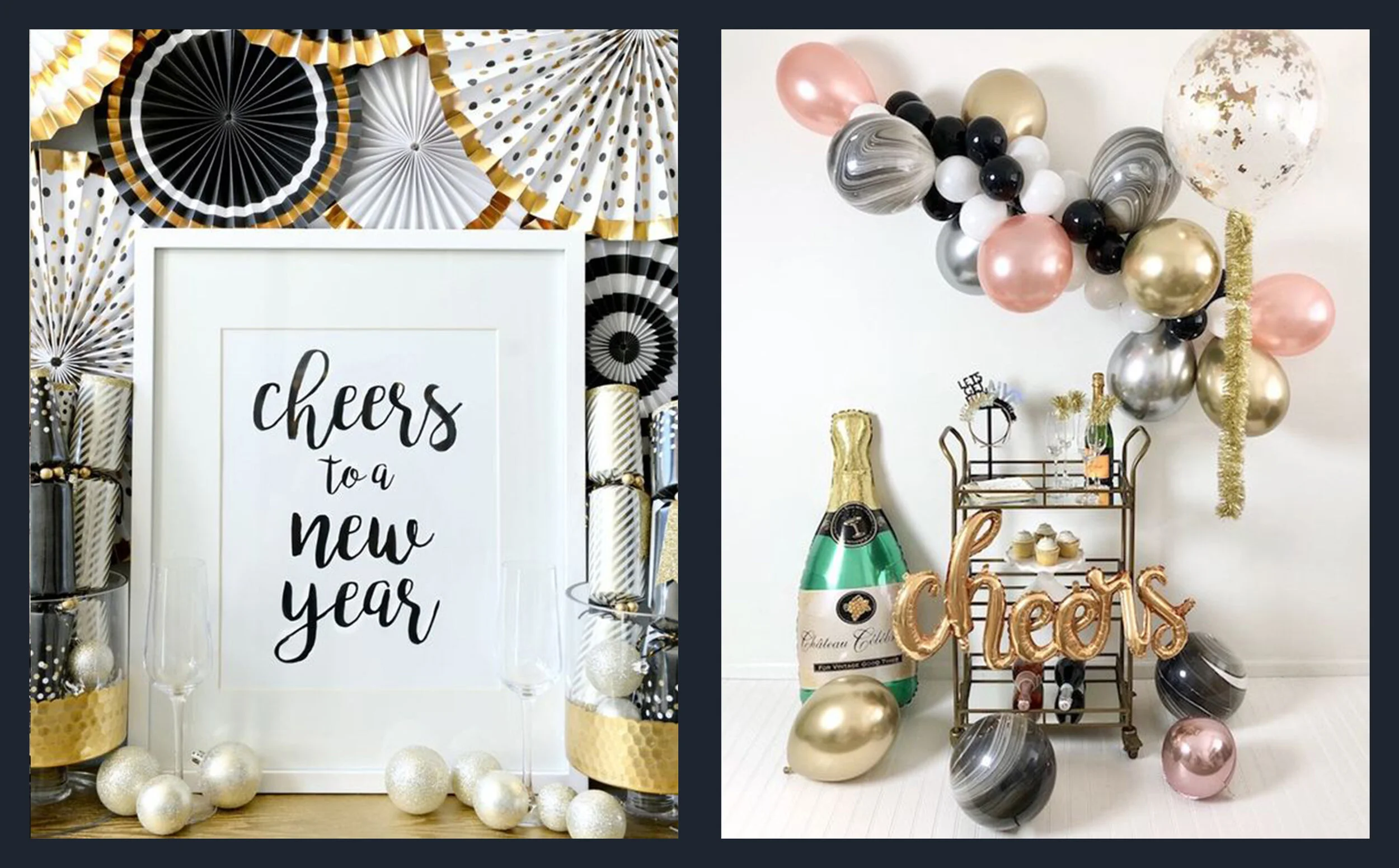 Festive NYE Decorations to Add Sparkle to Your Night — Walls and Things