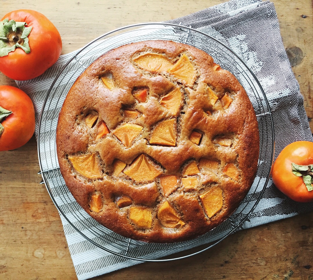 Spiced Persimmon Cake — Domenica Cooks