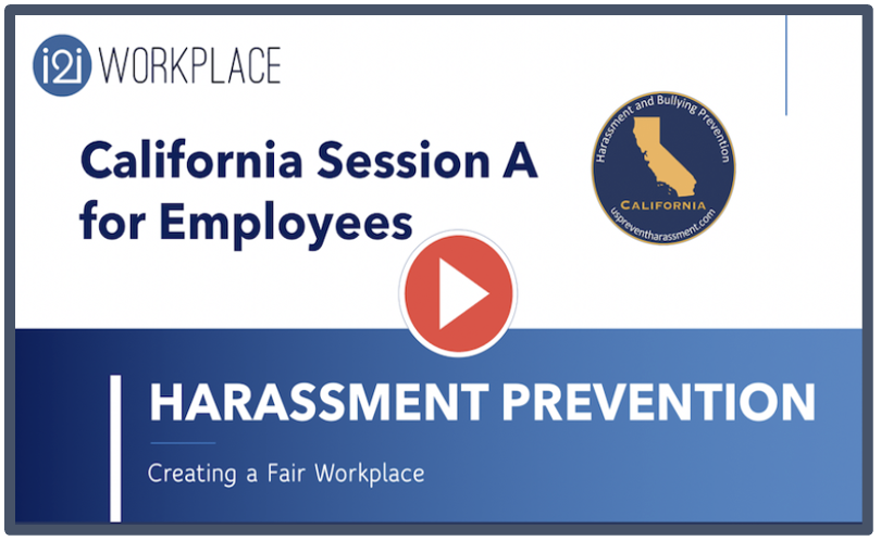 California Harassment Training Requirements, Training Video ...