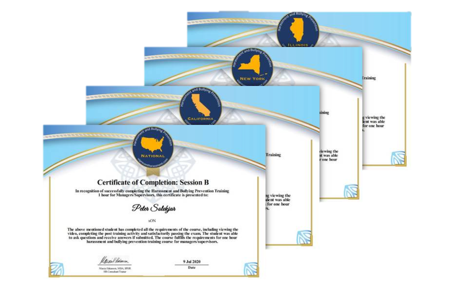 Harassment Prevention Training Requirements, Training Video ...