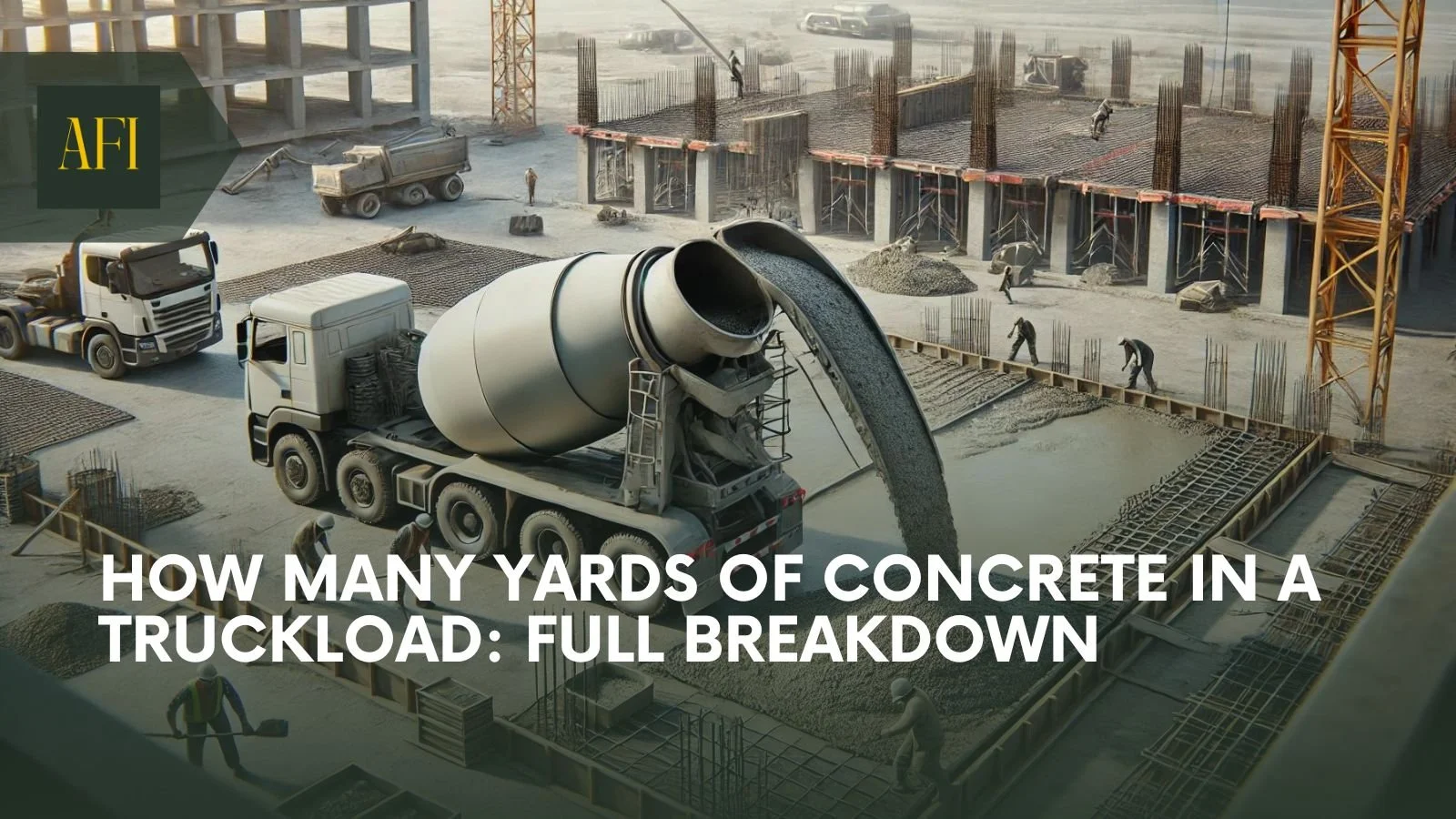 How Many Yards In A Truck Of Concrete