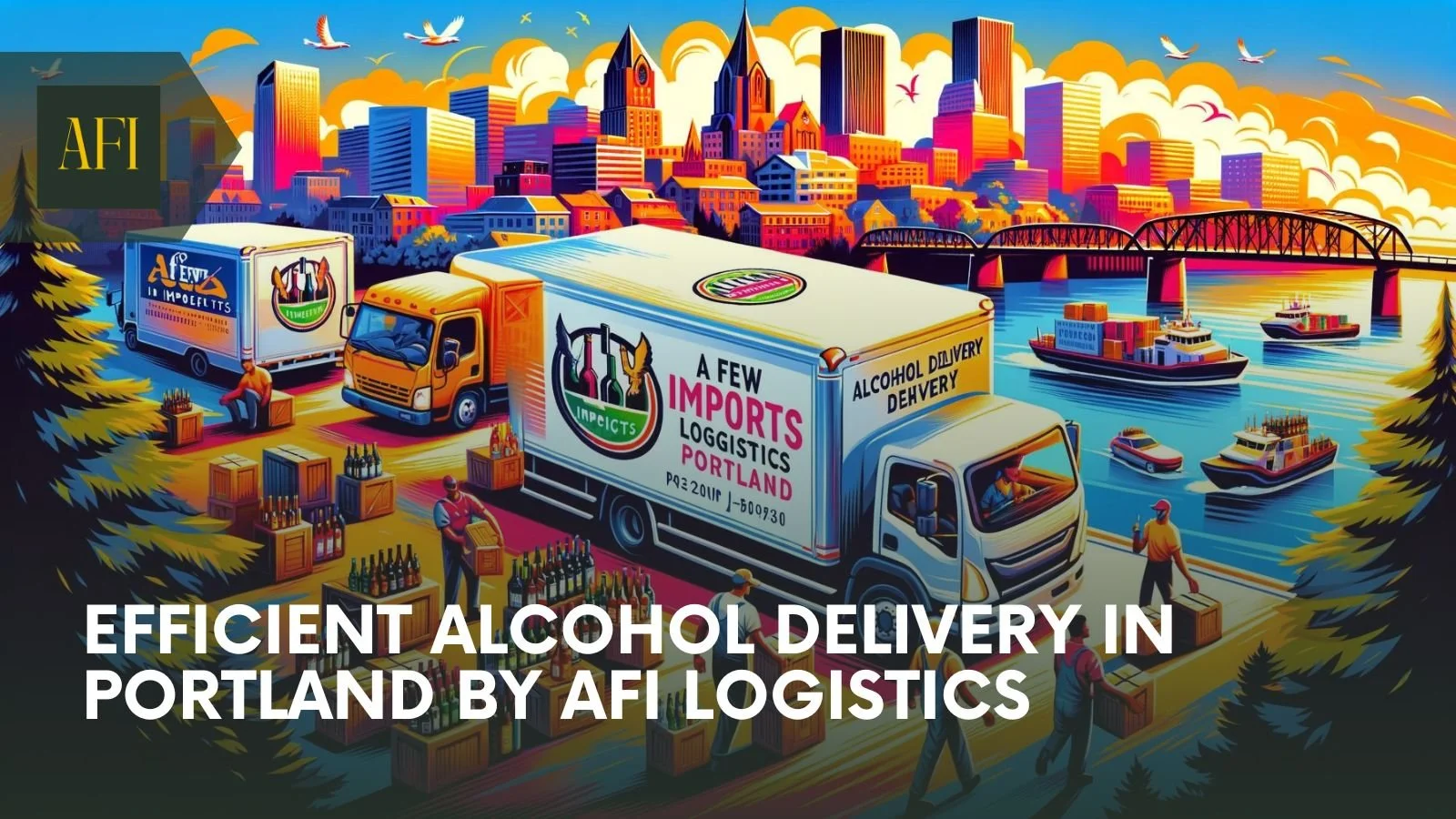 Efficient Alcohol Delivery Portland by AFI Logistics