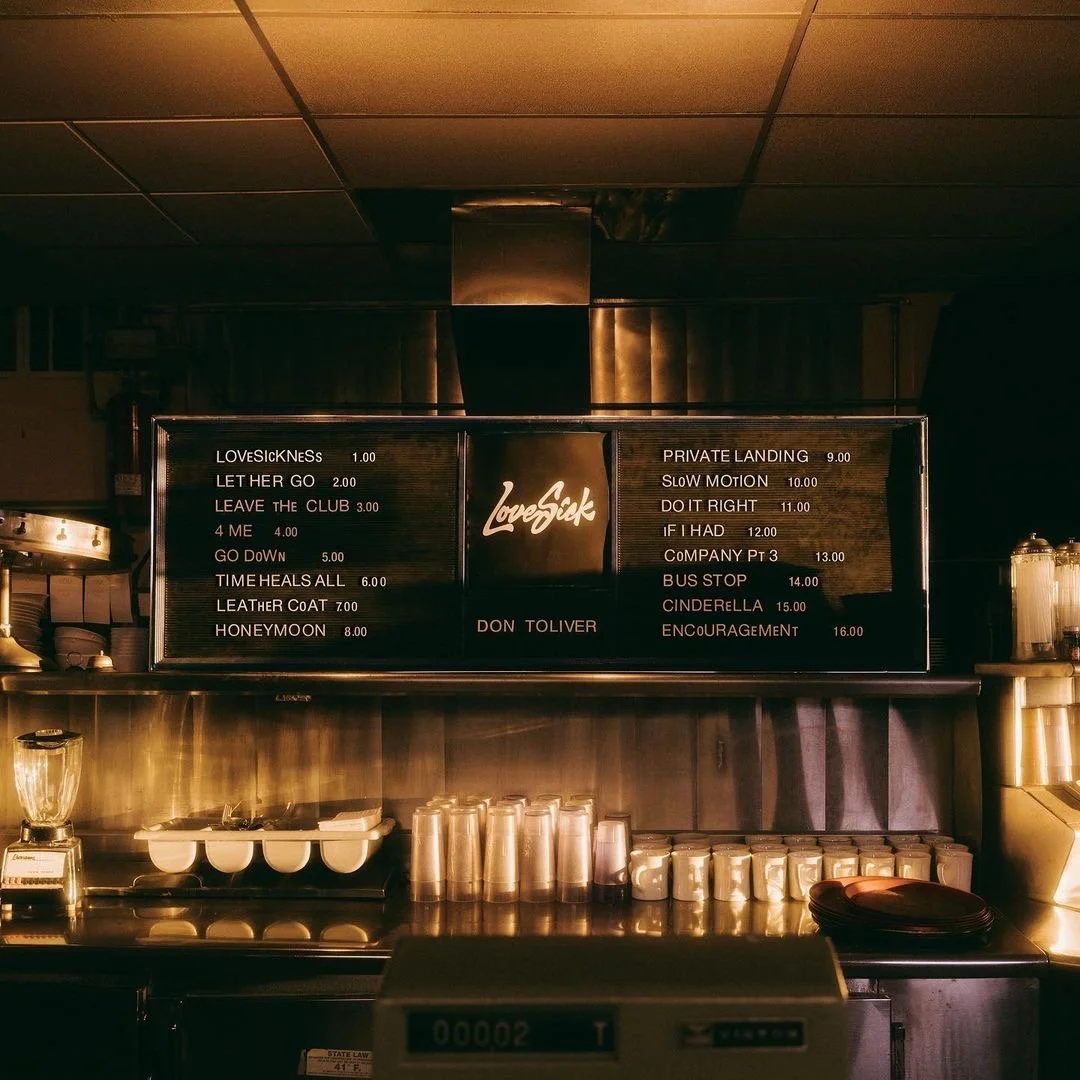 DON TOLIVER — LOVESICK ALBUM — ADRIENNE RAQUEL