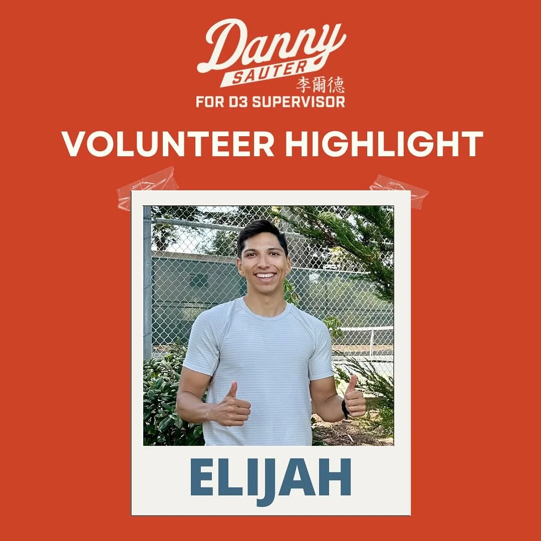 District 3 Supervisor - Danny Sauter 李爾德