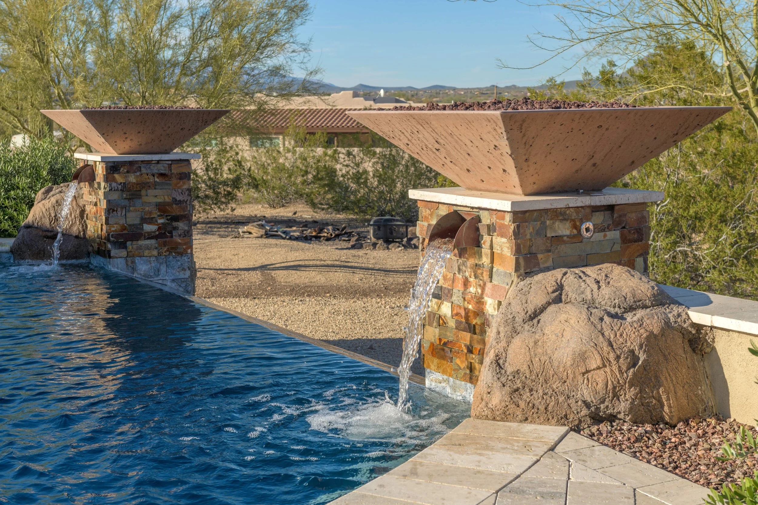 Custom Pool Features — Presidential Pools, Spas & Patio
