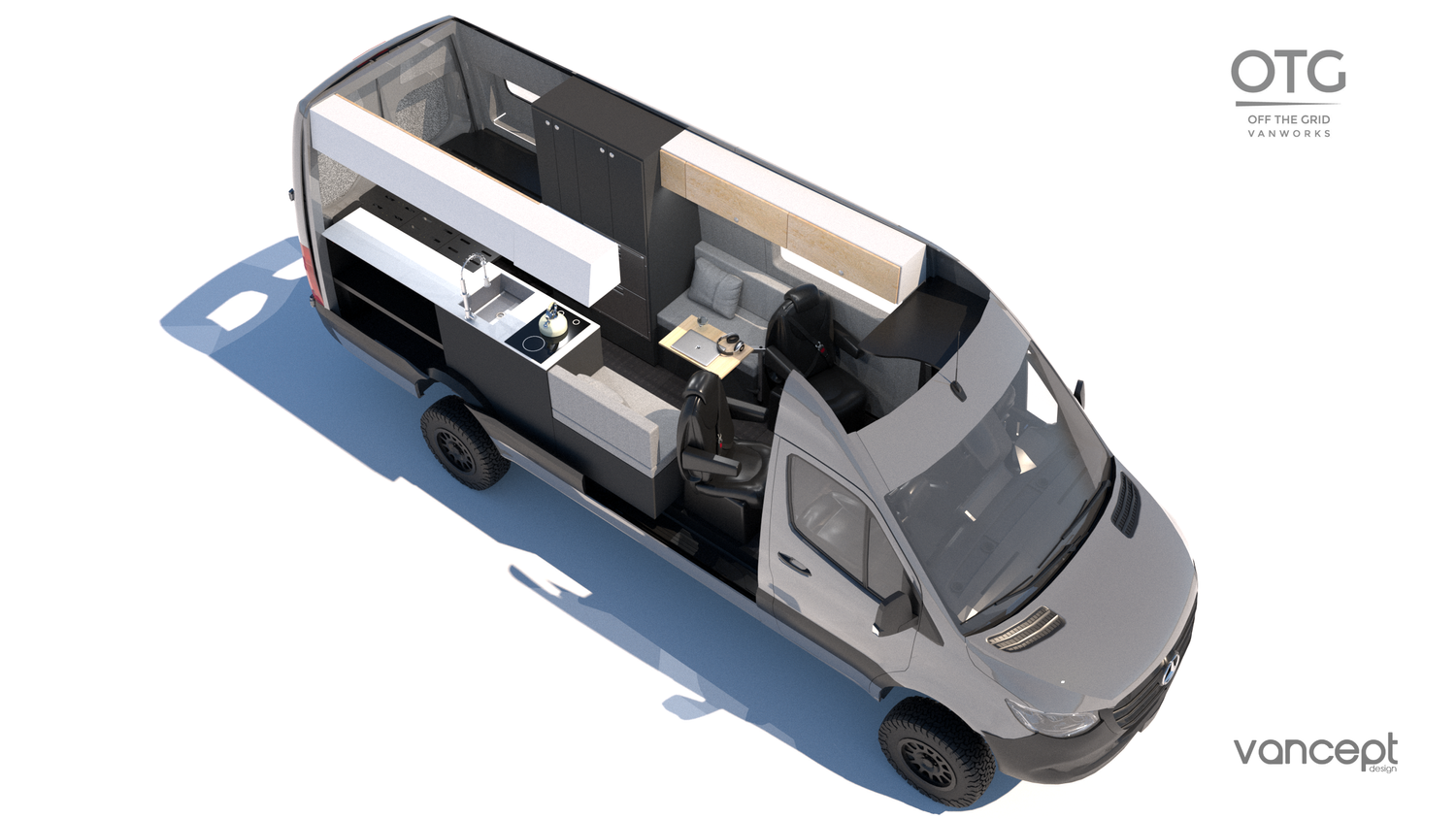 Sprinter Van Conversions - Off the Grid Vanworks - Custom Adventure Van ...