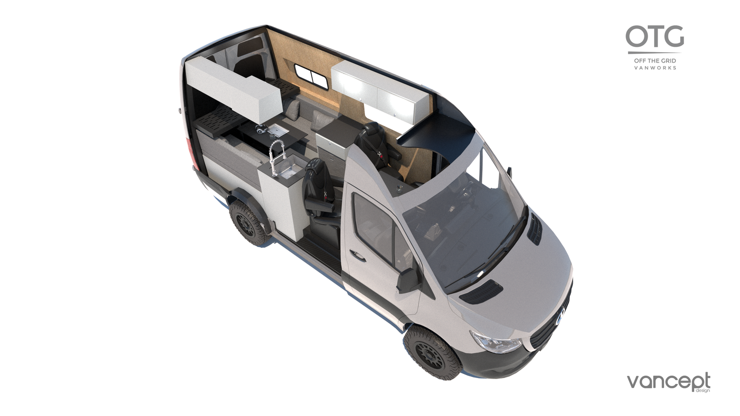 Sprinter Van Conversions - Off the Grid Vanworks - Custom Adventure Van ...