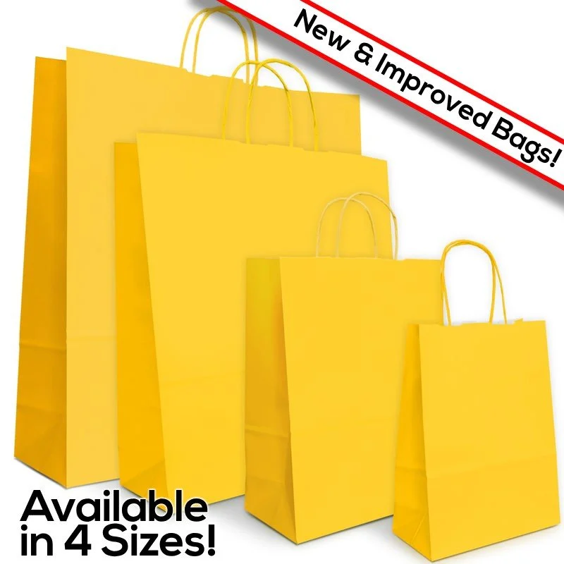 Vibrant Coloured Paper Carrier Bags in Ireland - Your Stylish & Eco ...