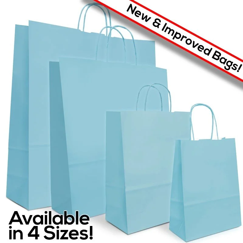 Vibrant Coloured Paper Carrier Bags in Ireland - Your Stylish & Eco ...