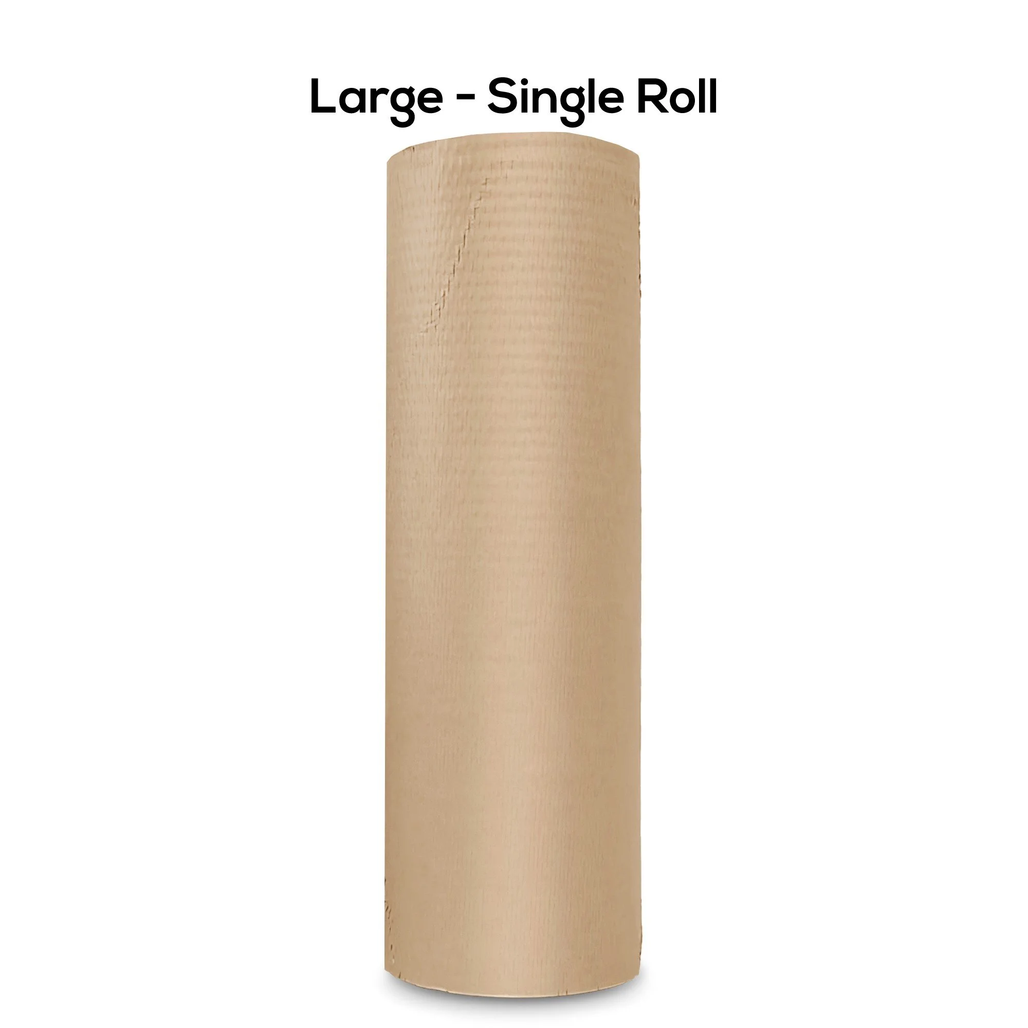 Brown Ribbed Kraft Paper Roll Two Sizes - delivery across Ireland ...