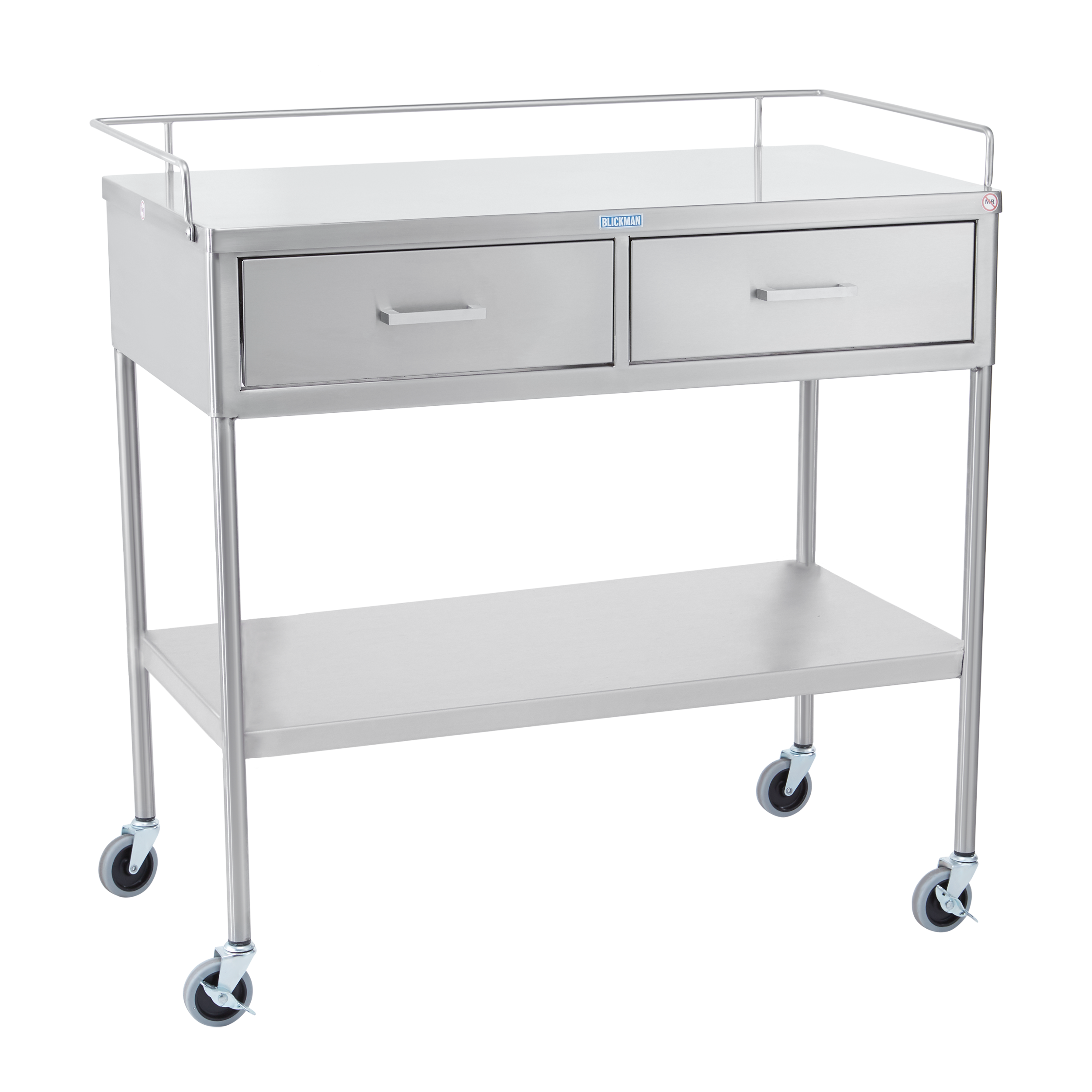 7856SS(-SH) Crescent Utility Table with Shelf or H-Brace (Standard ...
