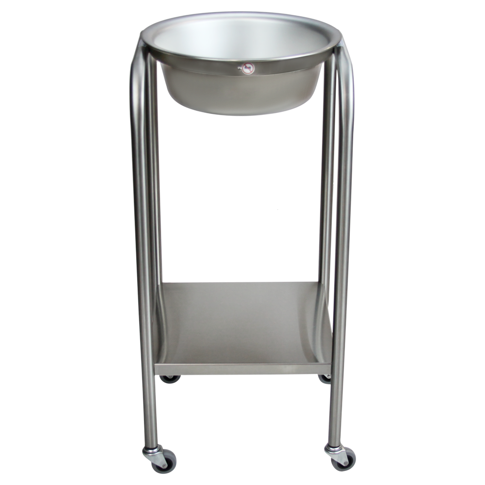 7808SS(-HB) Double Basin Stainless Steel Medical Solution Stand (Shelf ...