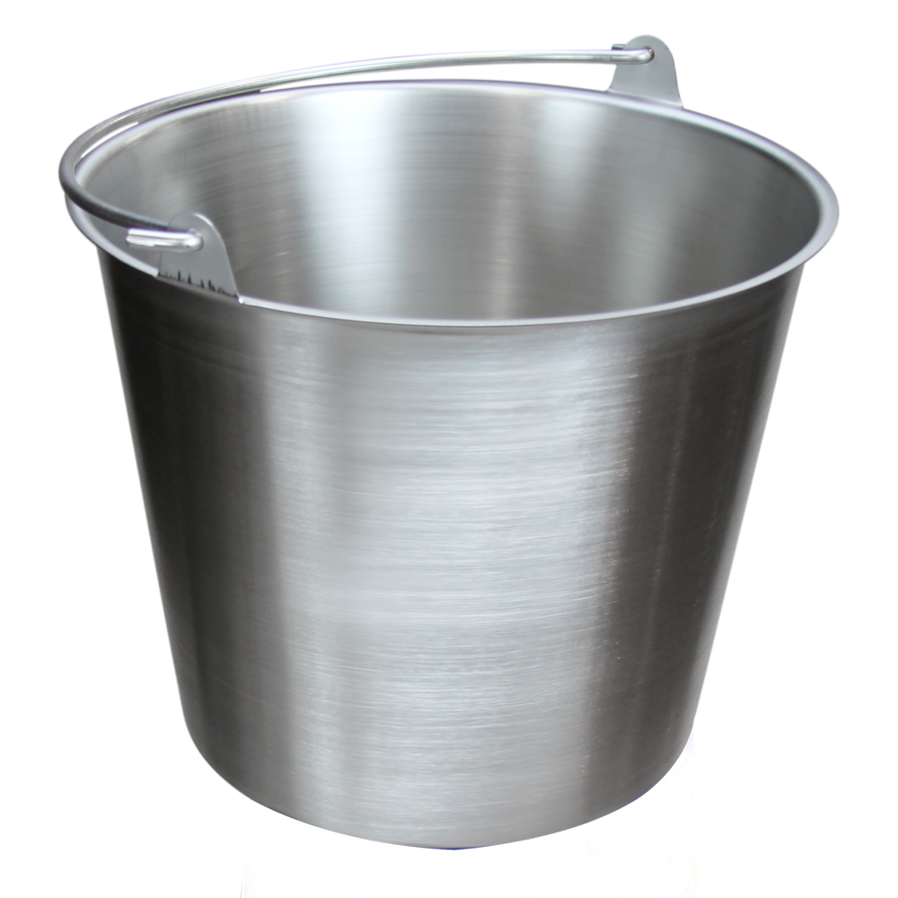 7766MR MR Conditional Stainless Steel Lenox Medical Kickbucket with 13 ...