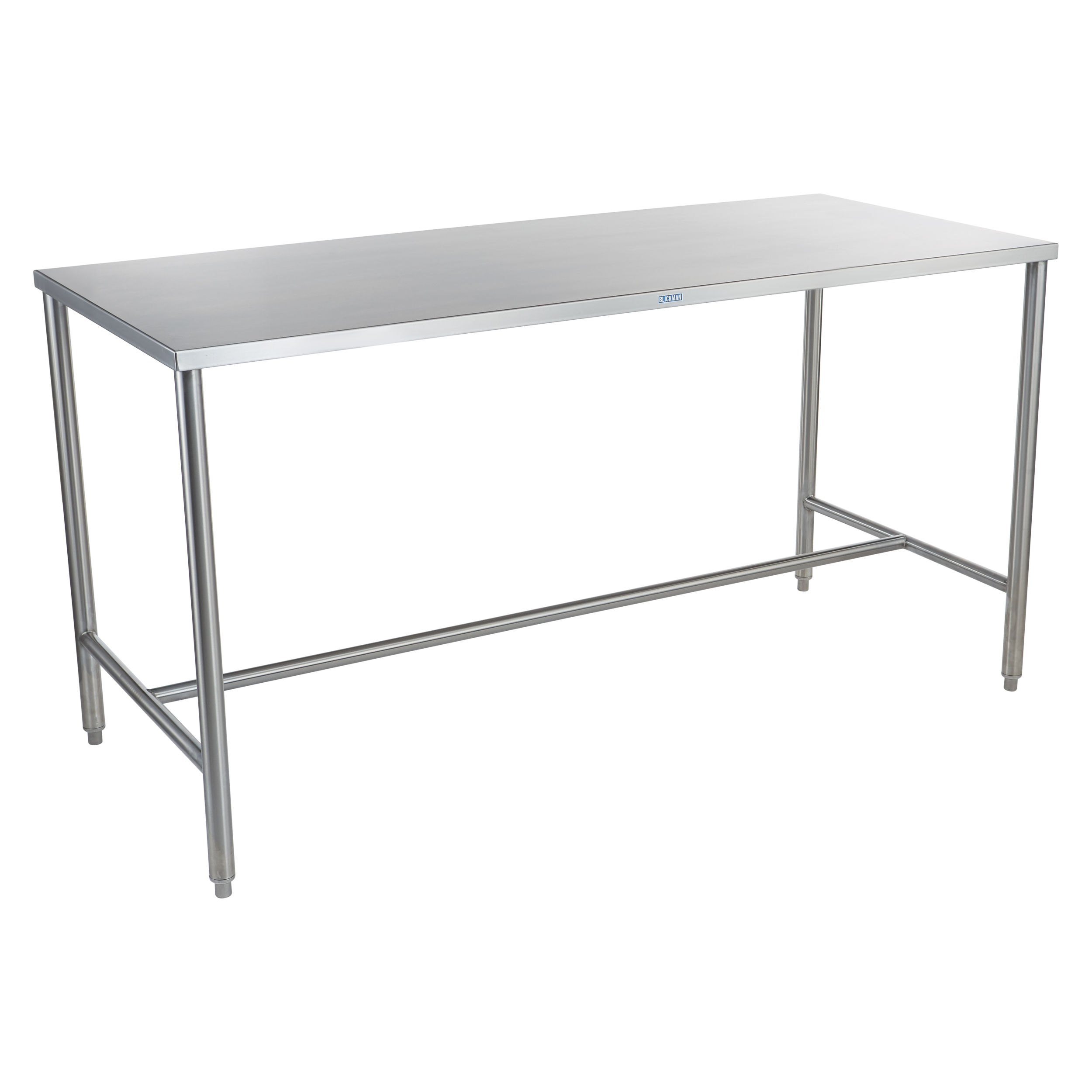 7856SS(-SH) Crescent Utility Table with Shelf or H-Brace (Standard ...