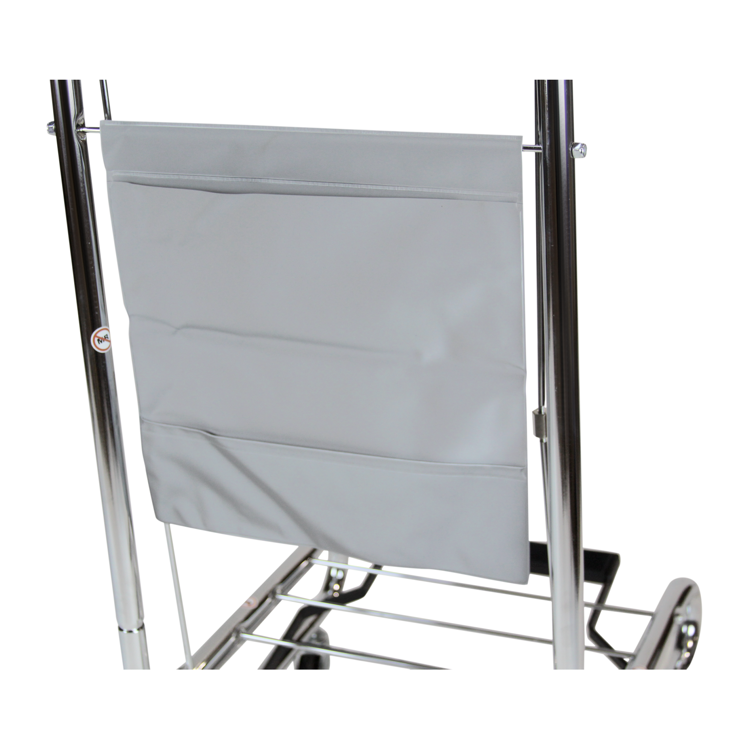 2010 Secure Care Chrome Medical Hamper (Supports 36-42 Gallon Hamper ...