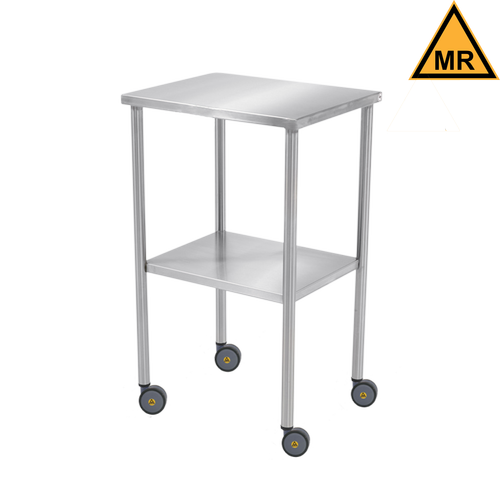 Stainless Steel Howard Medical Instrument Table with Shelf (Standard ...