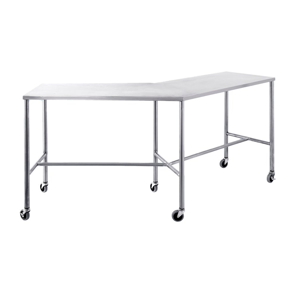 Stainless Steel Howard Medical Instrument Table with Shelf (Standard ...
