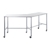 Stainless Steel Howard Medical Instrument Table with Shelf (Standard ...