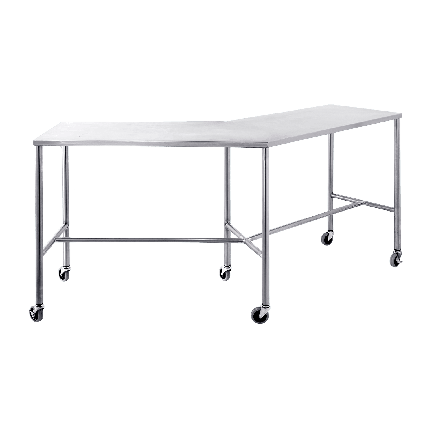 Stainless Steel Howard Medical Instrument Table with Shelf (Standard ...