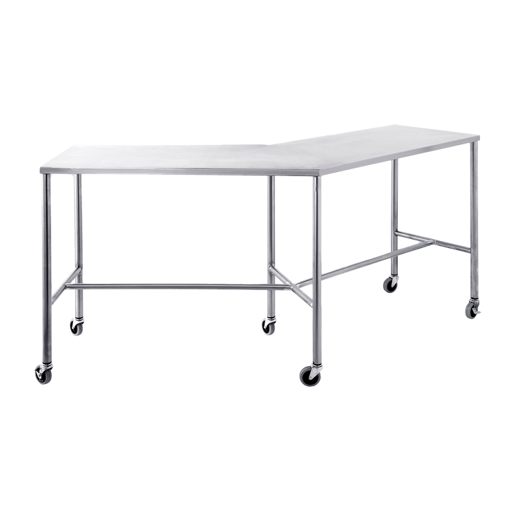 Stainless Steel Howard Medical Instrument Table with Shelf (Standard ...